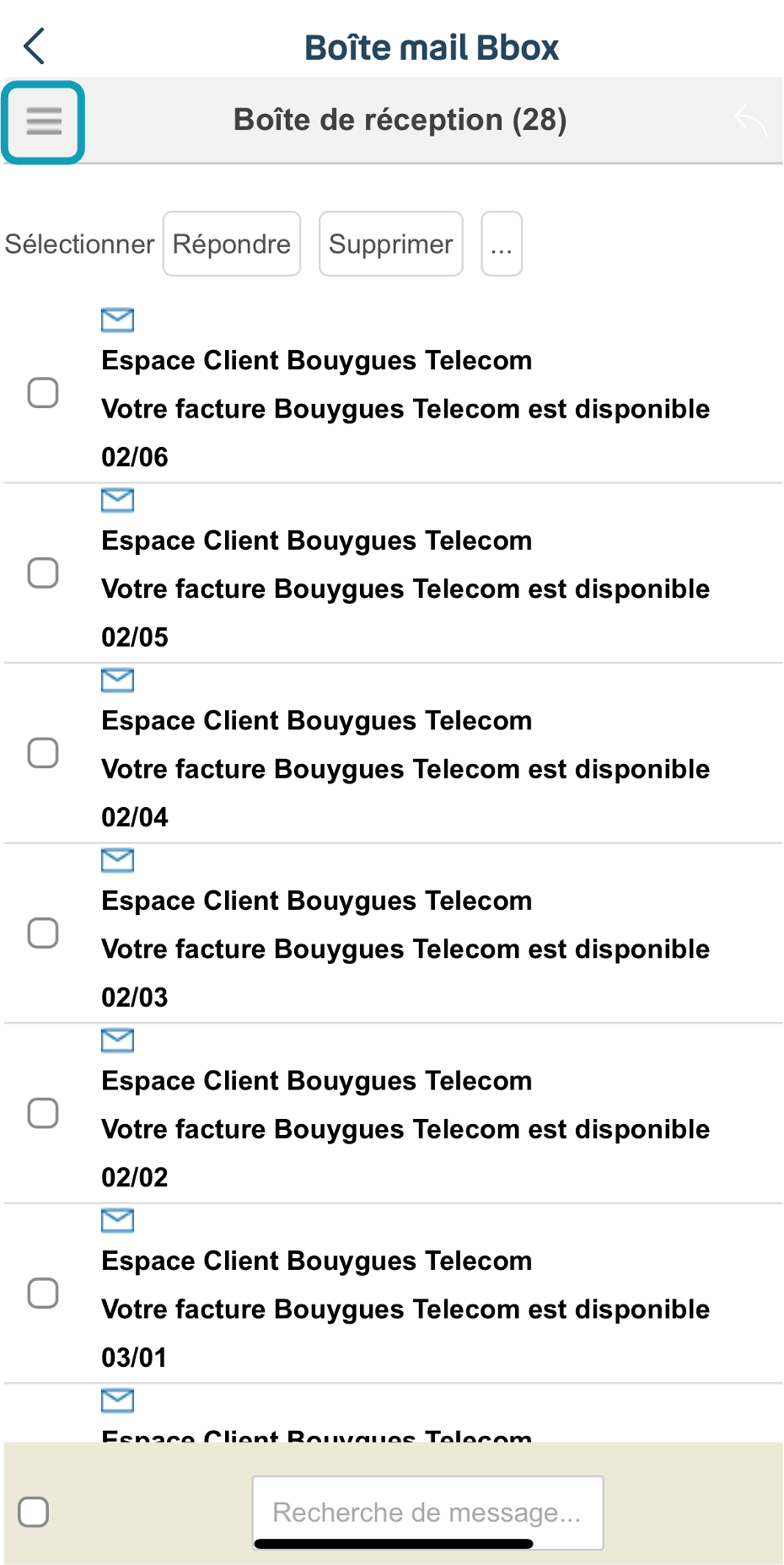 Comment utiliser ma messagerie Bbox ? - Assistance Bouygues Telecom
